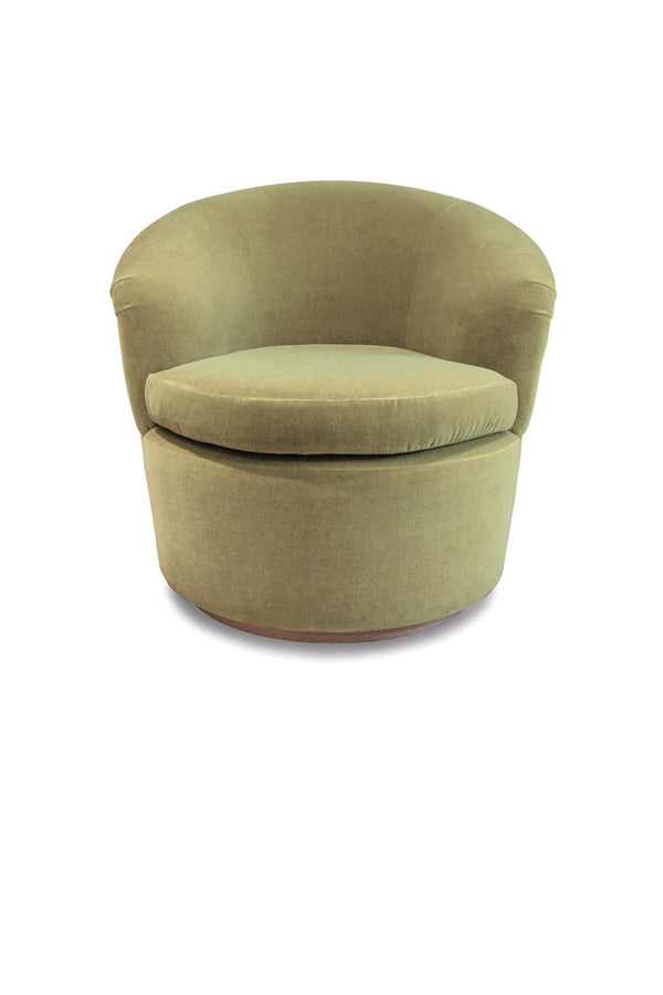 Mavis Swivel Chair - Pink – Jeffreys Interiors